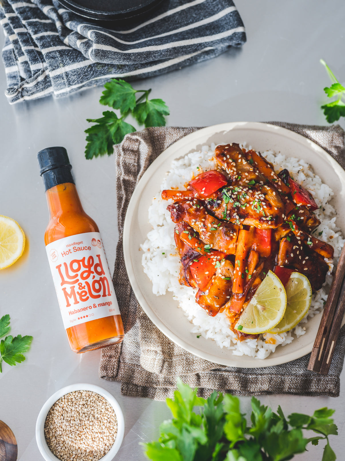 Habanero & mango hot sauce – Lloyd & Melón